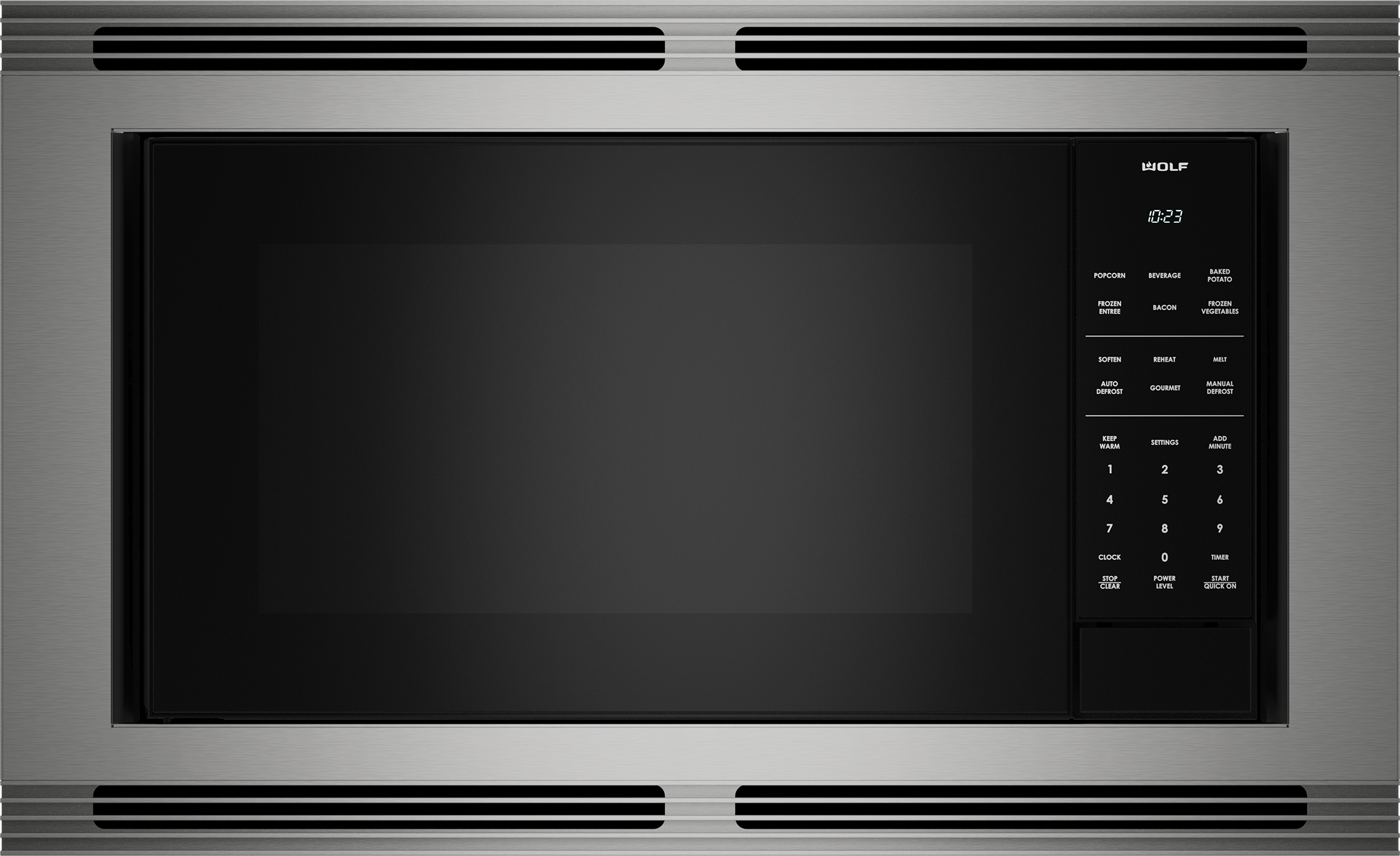 827870 - Microondas estándar de 30" con ribete de acero inoxidable ...