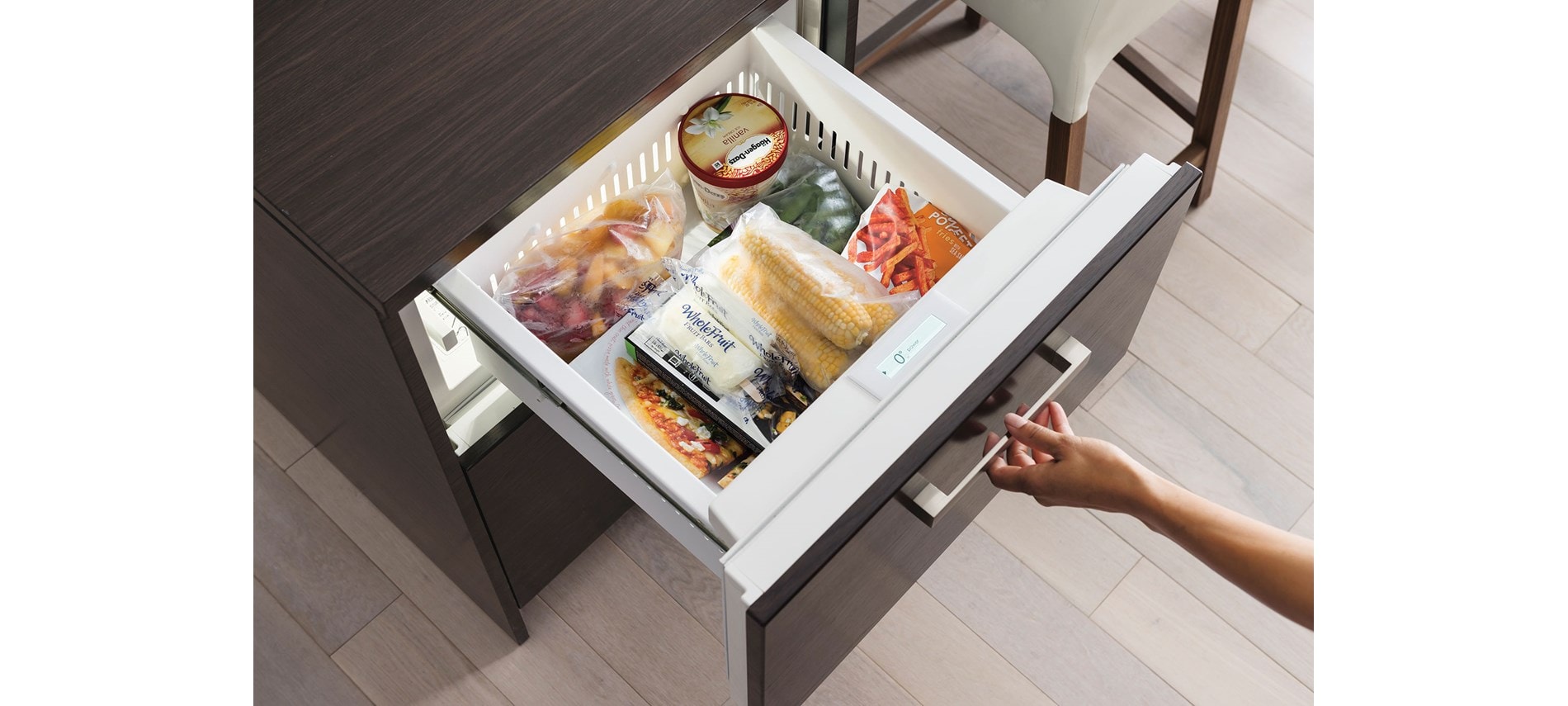 Unidad Baja Integrable Todo Congelador de 24" con máquina de hielos - Panelable | ID-24FI | Sub ...