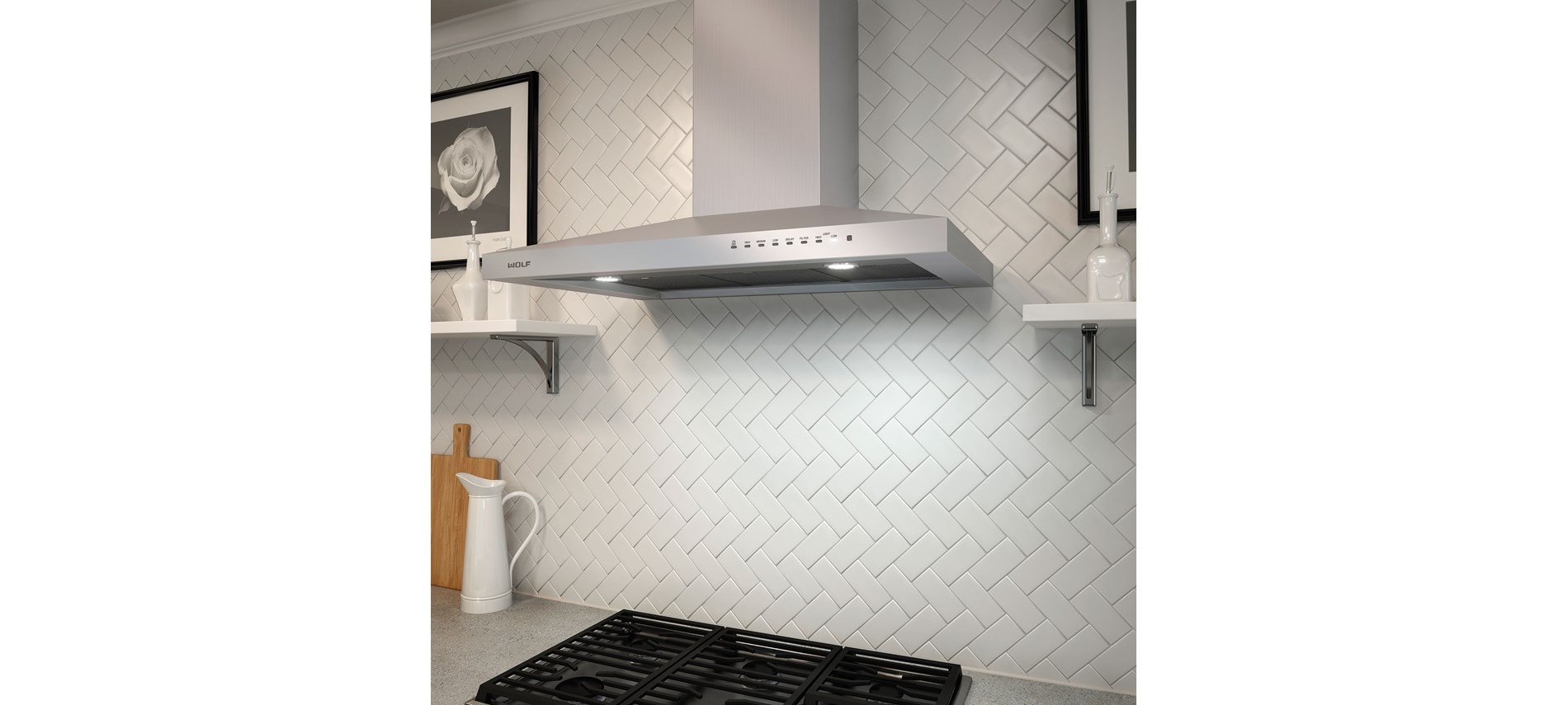Campana de pared de 30" - Inoxidable | VW30S | Wolf Appliances