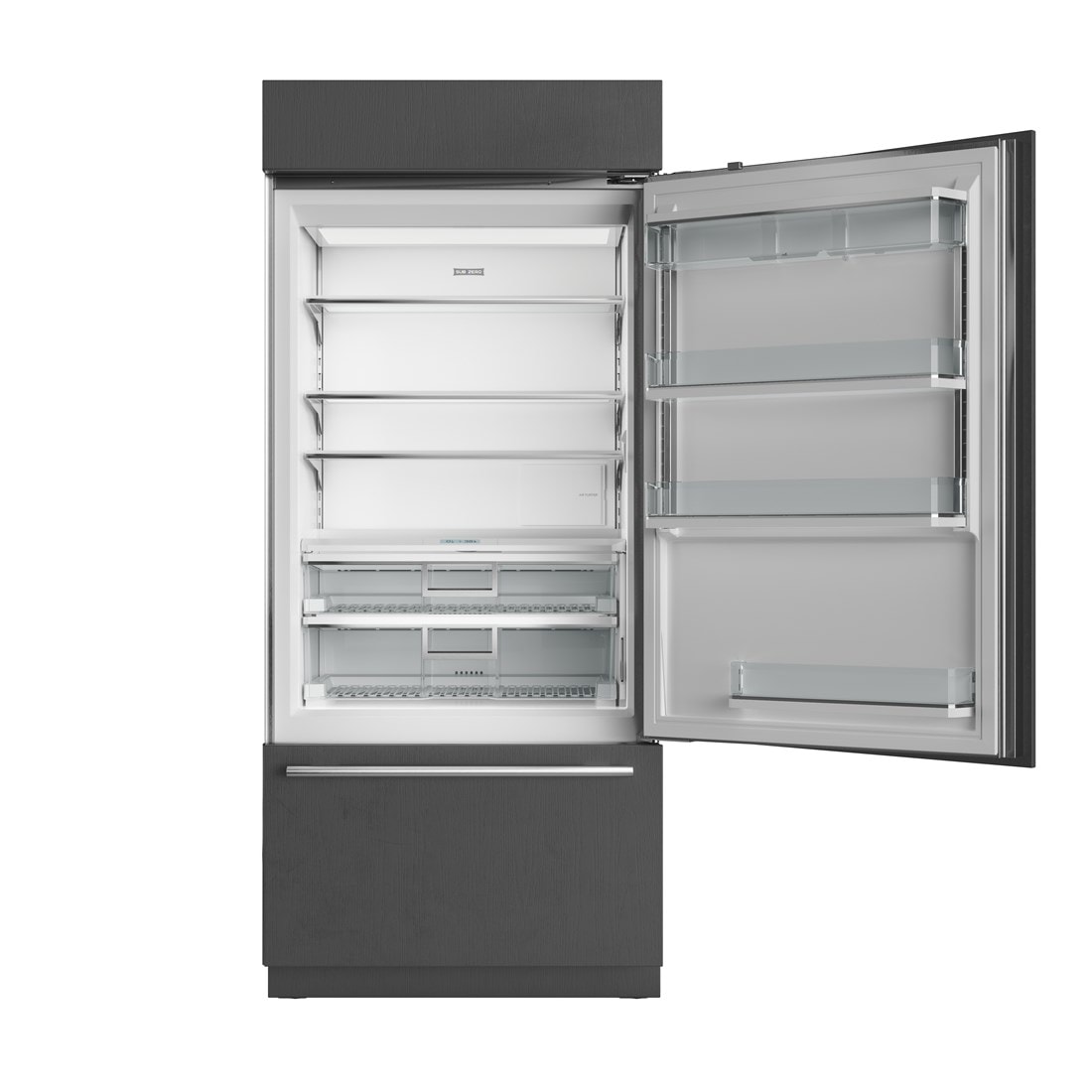 Sub-Zero 36" Classic Over-and-Under Refrigerator Panel Ready